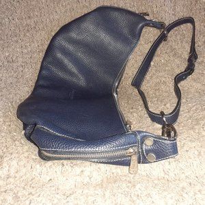 Kesslord | Bags | Kesslord Parissnavy Blue Pebbled Leather | Poshmark
